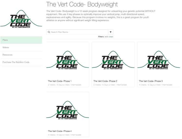 Vert Code (Bodyweight) Review (2025) - PJF Performance